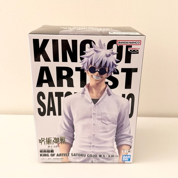 Accents | Nwt Gojo Satoru Jujutsu Kaisen Official Collectible Figure ...